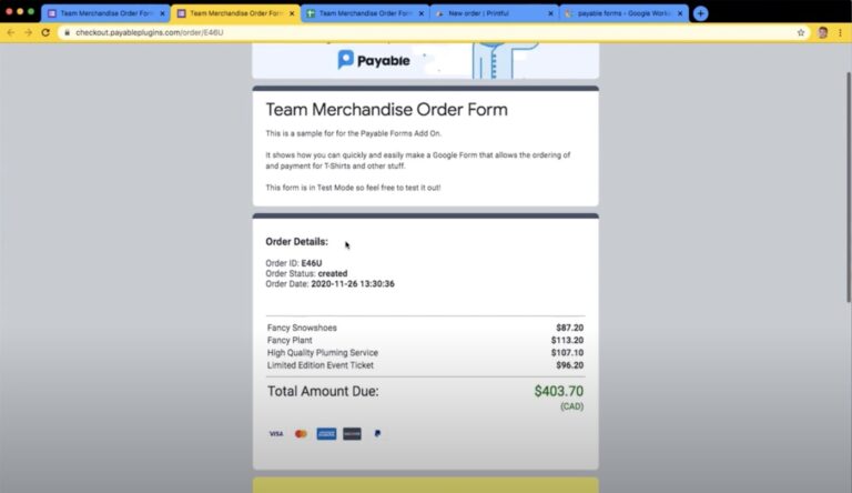 How To Sell Products Using Google Forms + Payable - Payable Blog