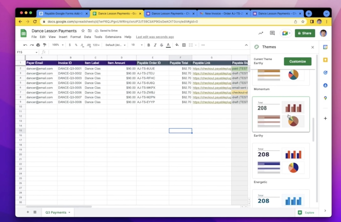 How to Use Google Sheets and Payable to Create Easy Invoices - Payable Blog